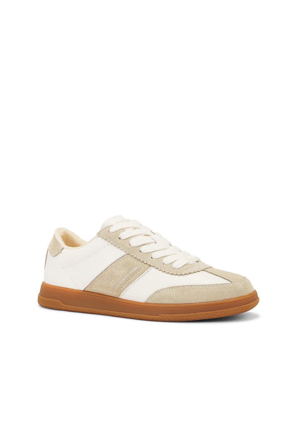 East Pacific Trade Santos Sneaker - Beige & White | Editorialist